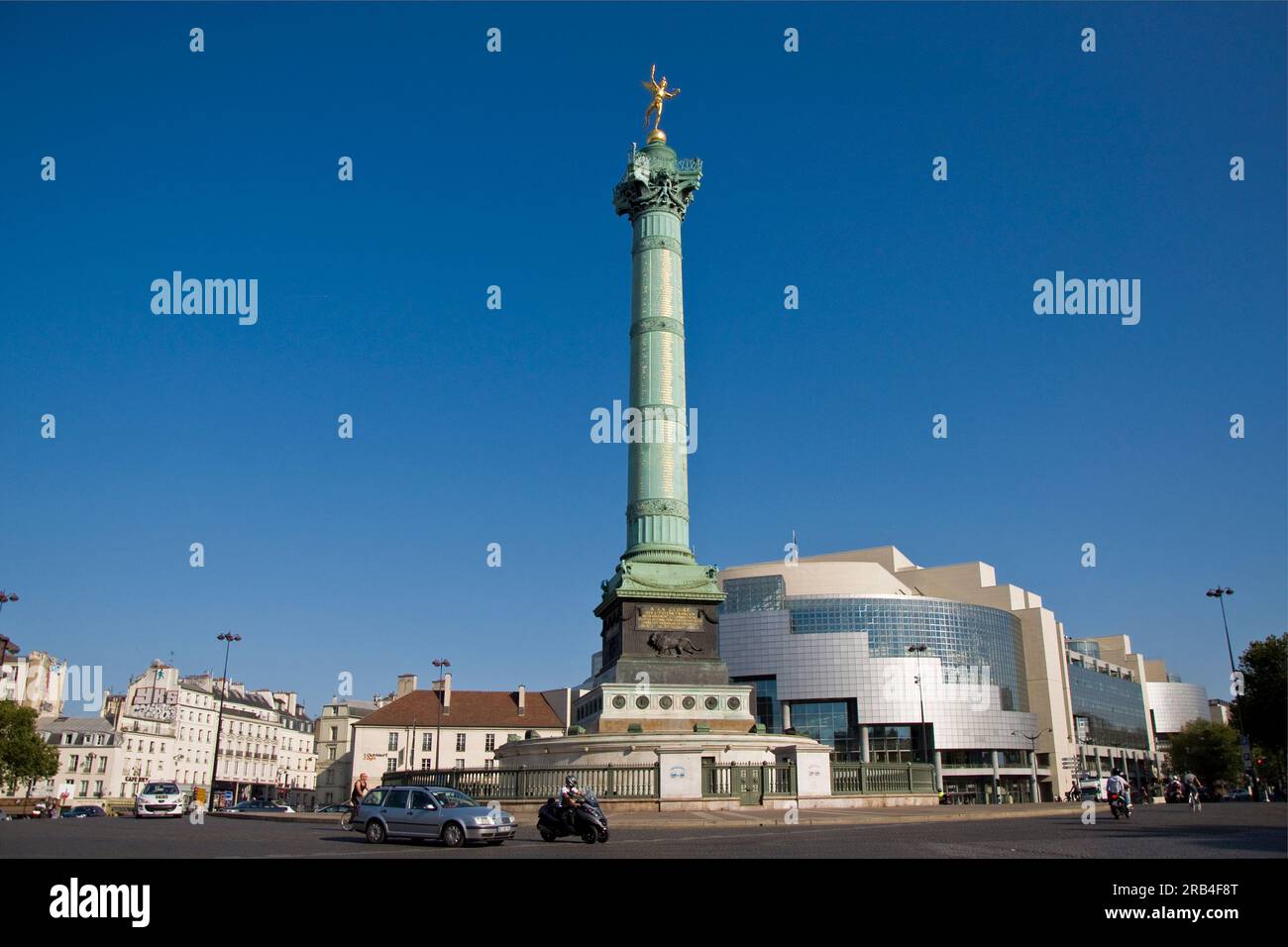 Bastille square column paris france hi-res stock photography and images ...
