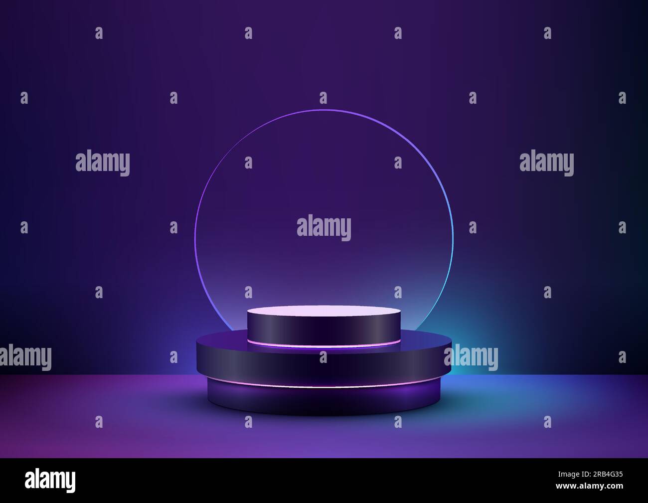 Experience the future with this futuristic 3D podium steps showcase ...