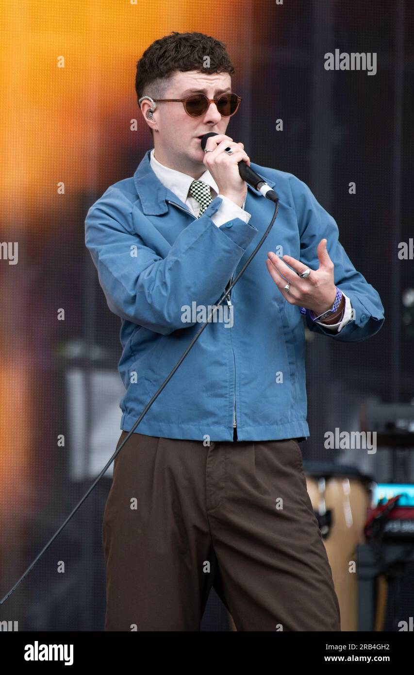 Joesef performing on the main stage at the TRNSMT Festival at Glasgow Green in Glasgow. Picture ...