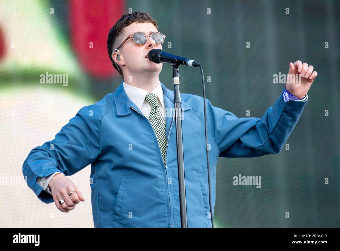 Joesef performing on the main stage at the TRNSMT Festival at Glasgow ...