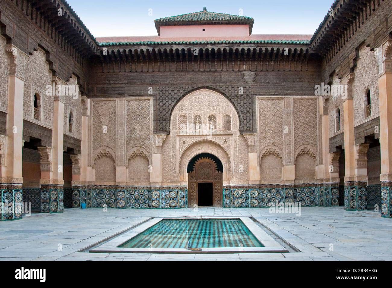 Ben Youssef Madrasa, Marrakech, Morocco Stock Photo - Alamy