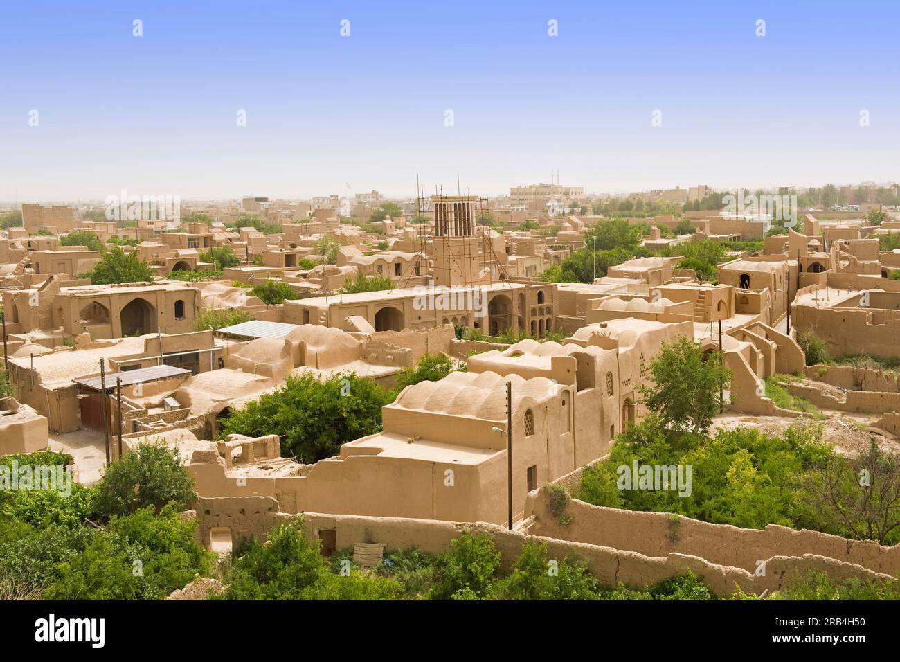 Iran, Meybod, city view Stock Photo - Alamy