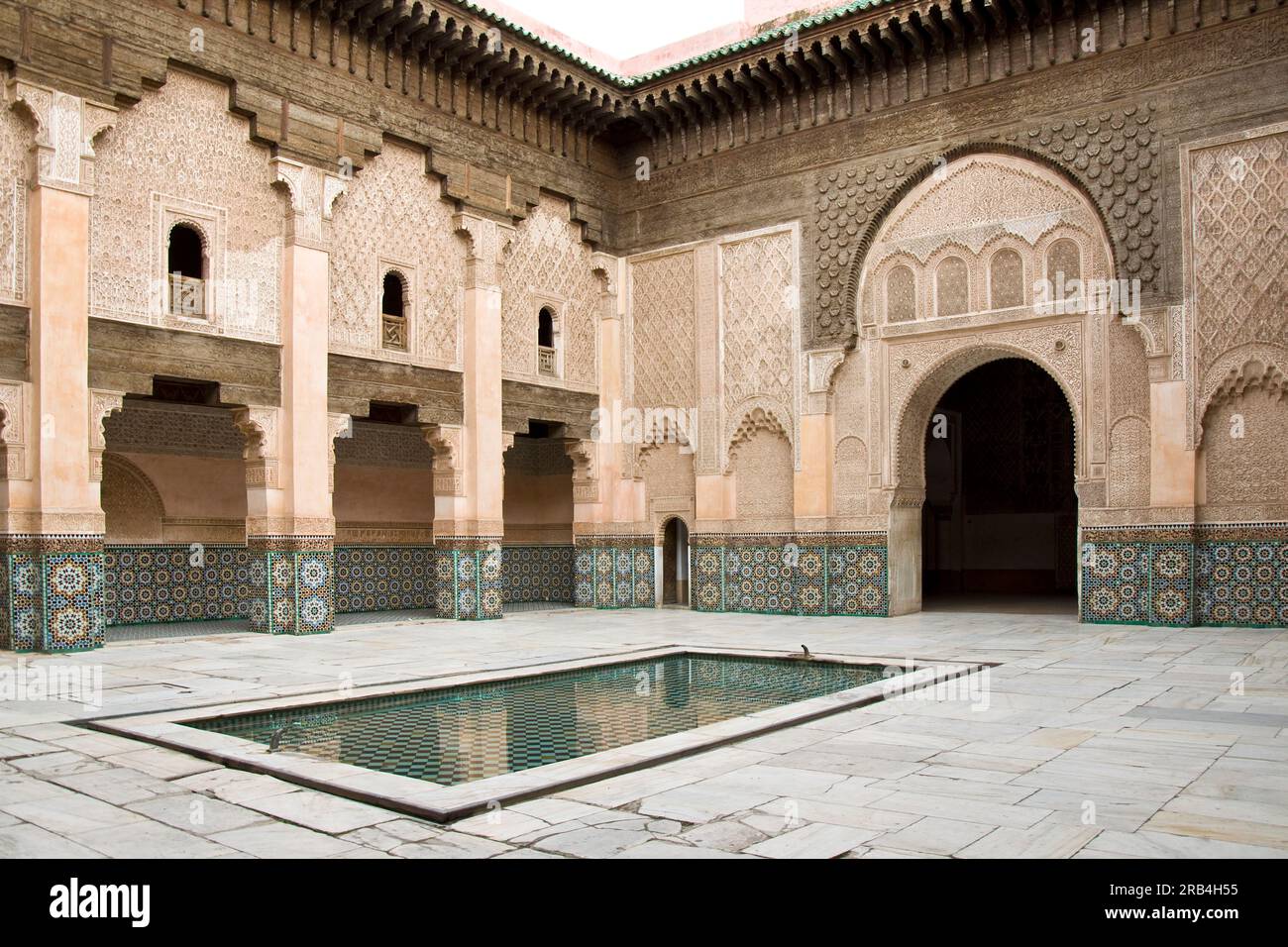 Ben Youssef Madrasa, Marrakech, Morocco Stock Photo - Alamy