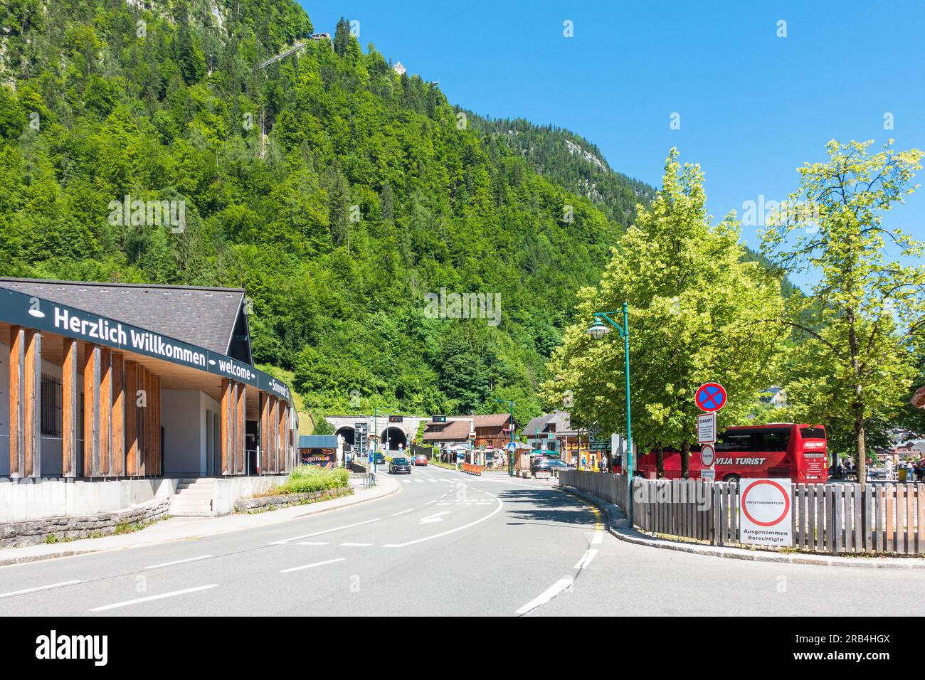 The Hallstatt town, June 29, 2023. (CTK Photo/Libor Sojka Stock Photo ...