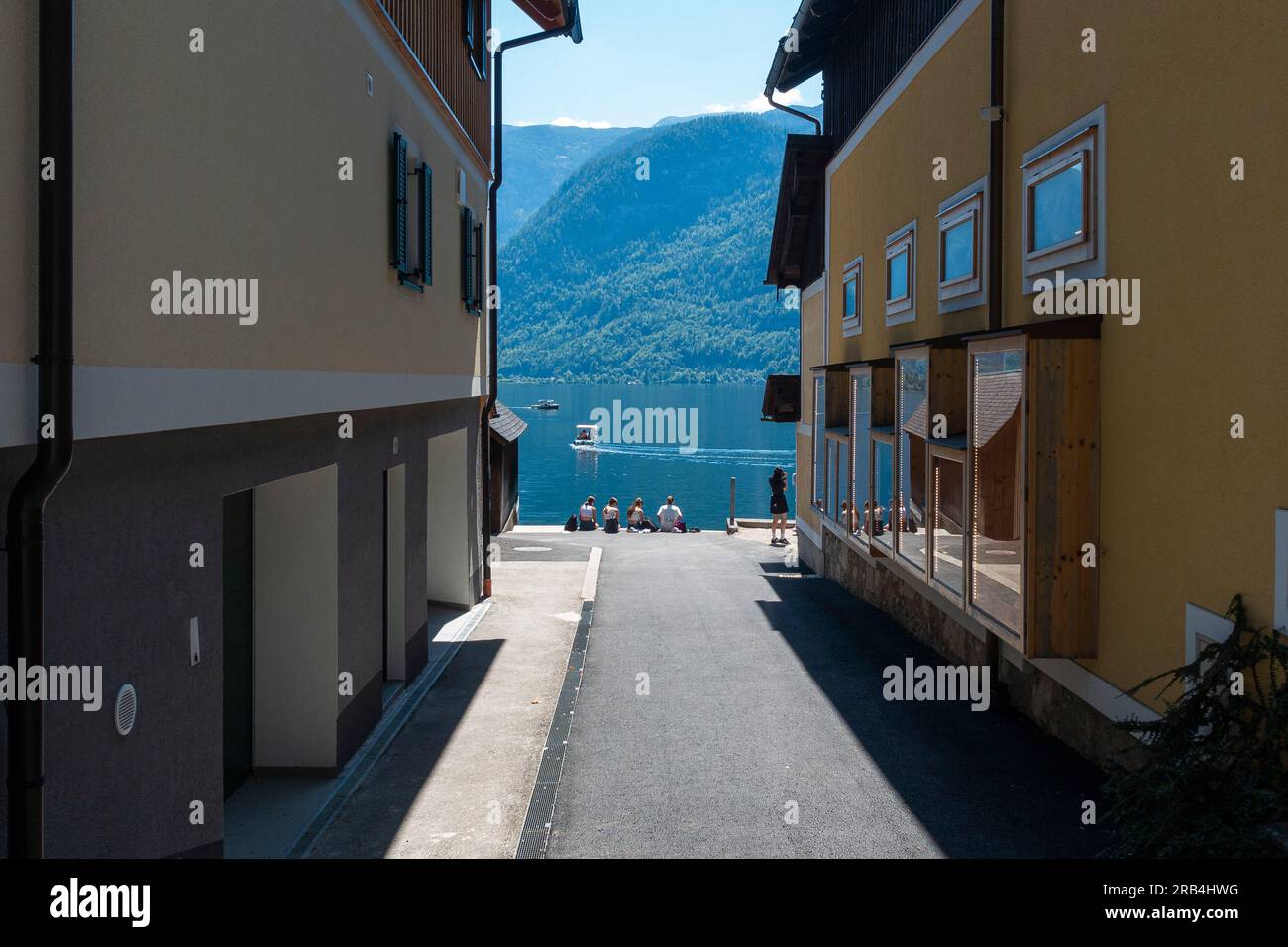 The Hallstatt town, June 29, 2023. (CTK Photo/Libor Sojka Stock Photo ...