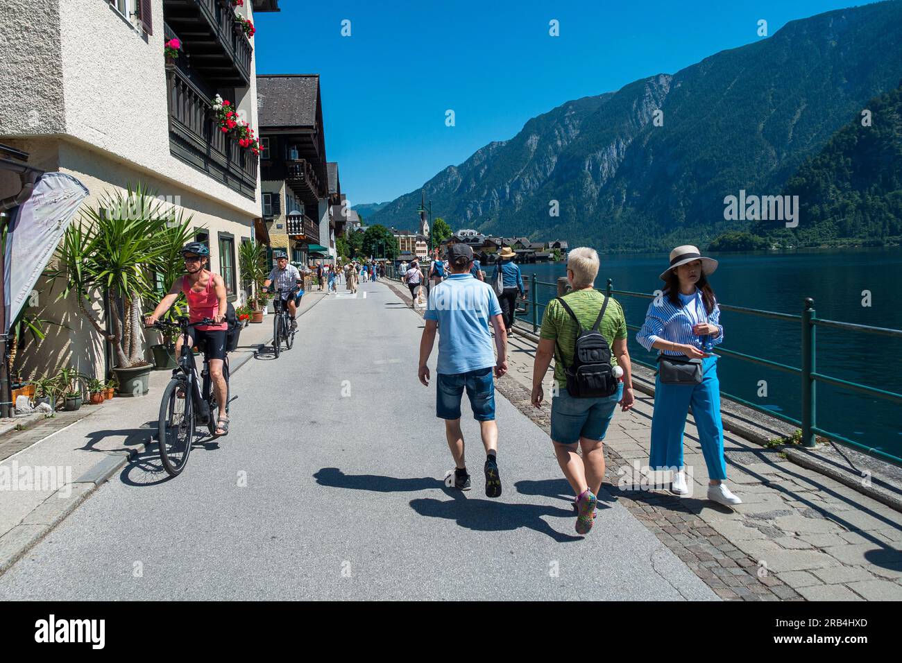 The Hallstatt town, June 29, 2023. (CTK Photo/Libor Sojka Stock Photo ...