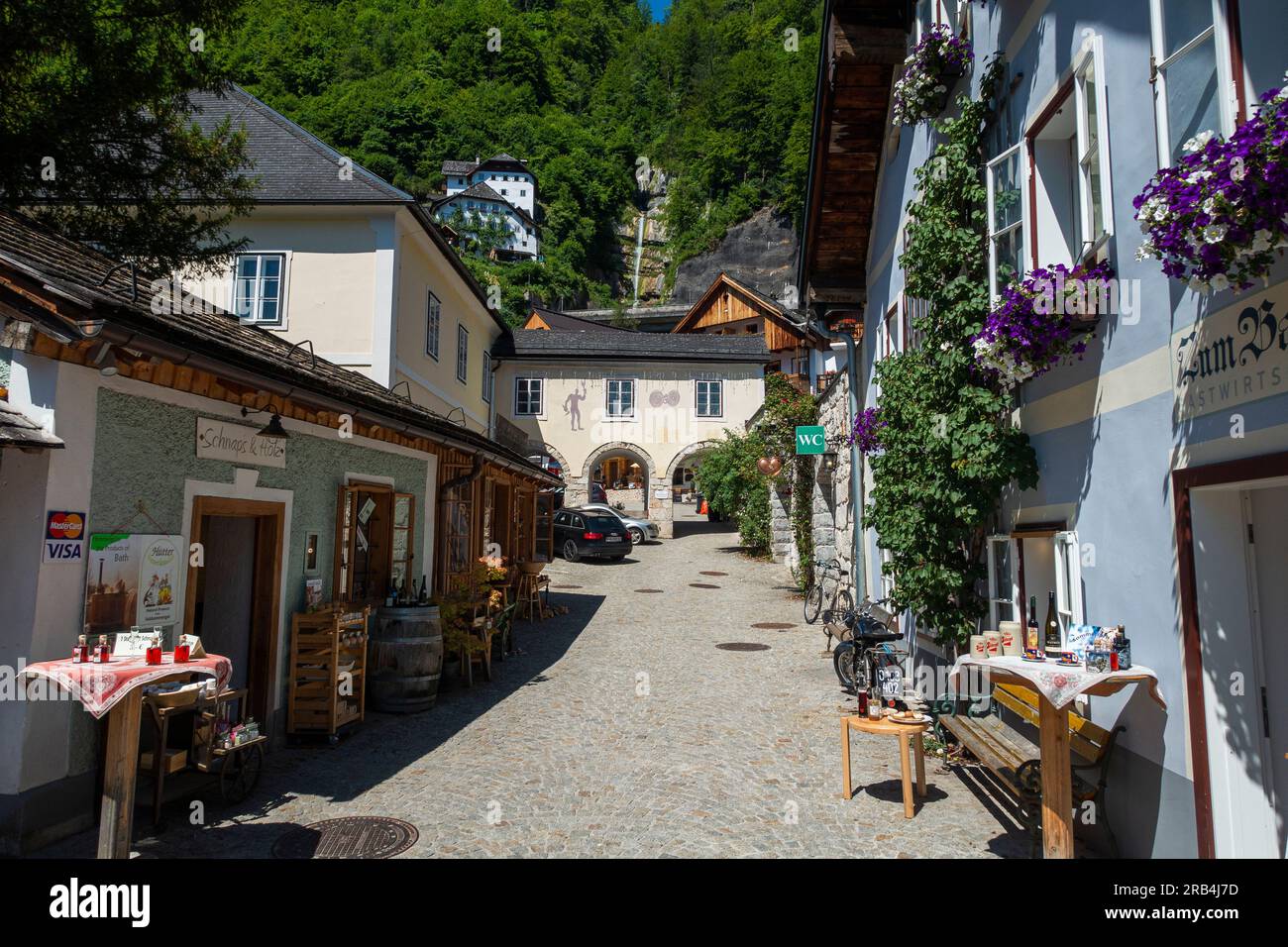 The Hallstatt town, June 29, 2023. (CTK Photo/Libor Sojka Stock Photo ...