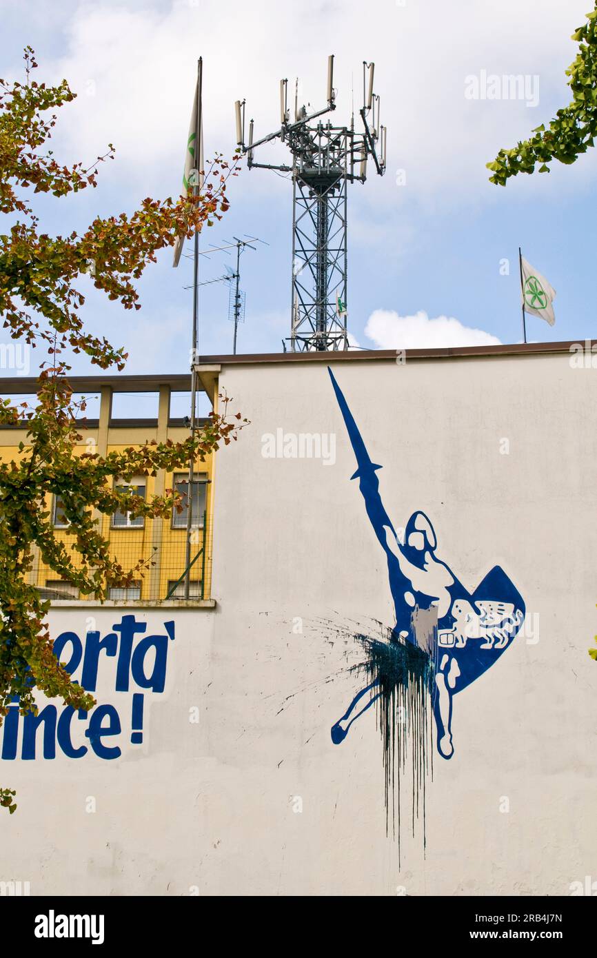 Tv studios of tele padania. Milan. Italy Stock Photo - Alamy