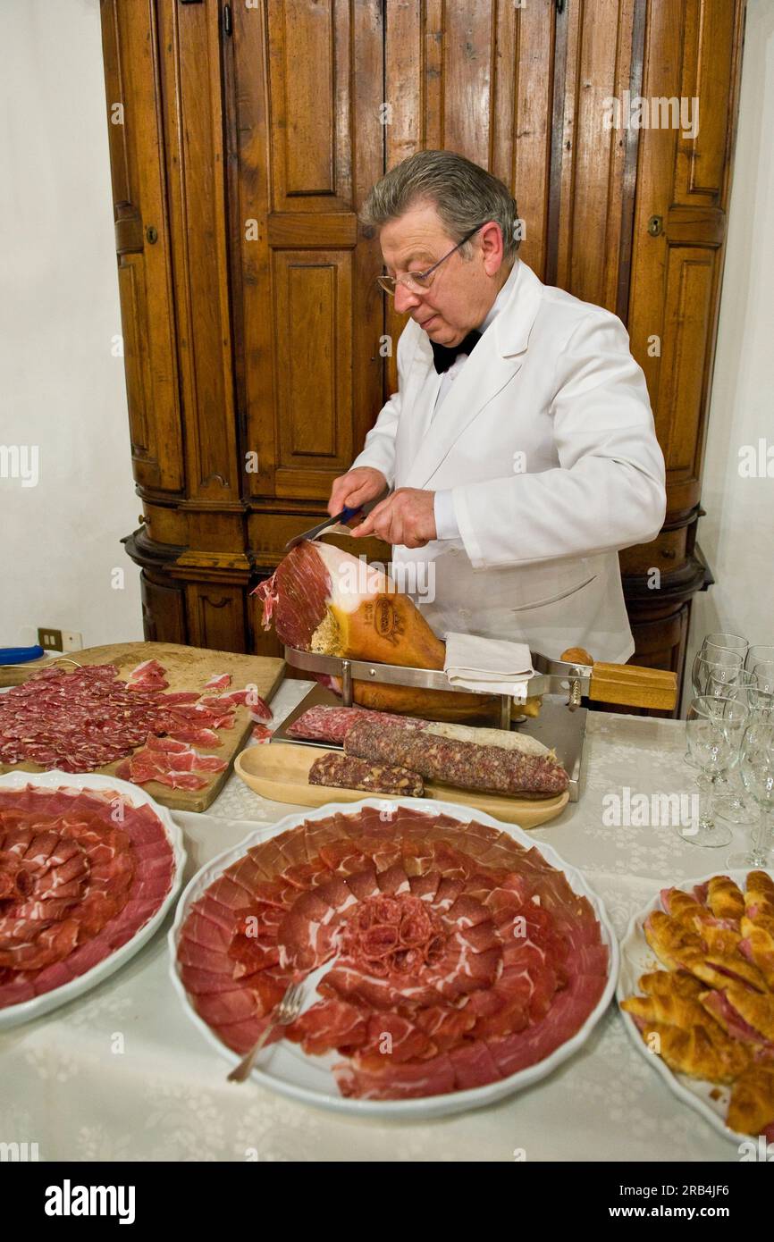 Meats parma italy hi-res stock photography and images - Alamy