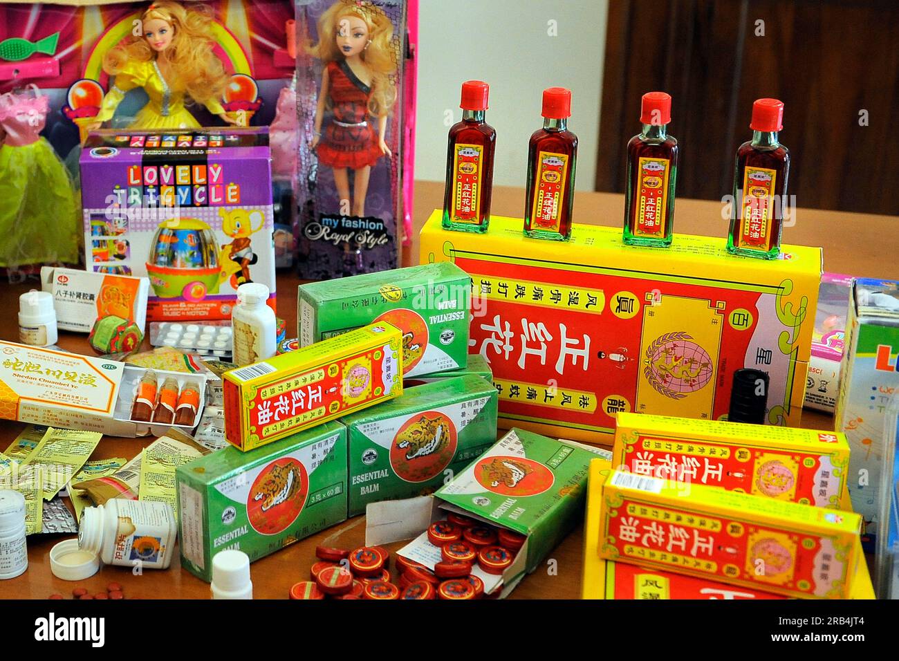 Seized customs goods hi-res stock photography and images - Alamy