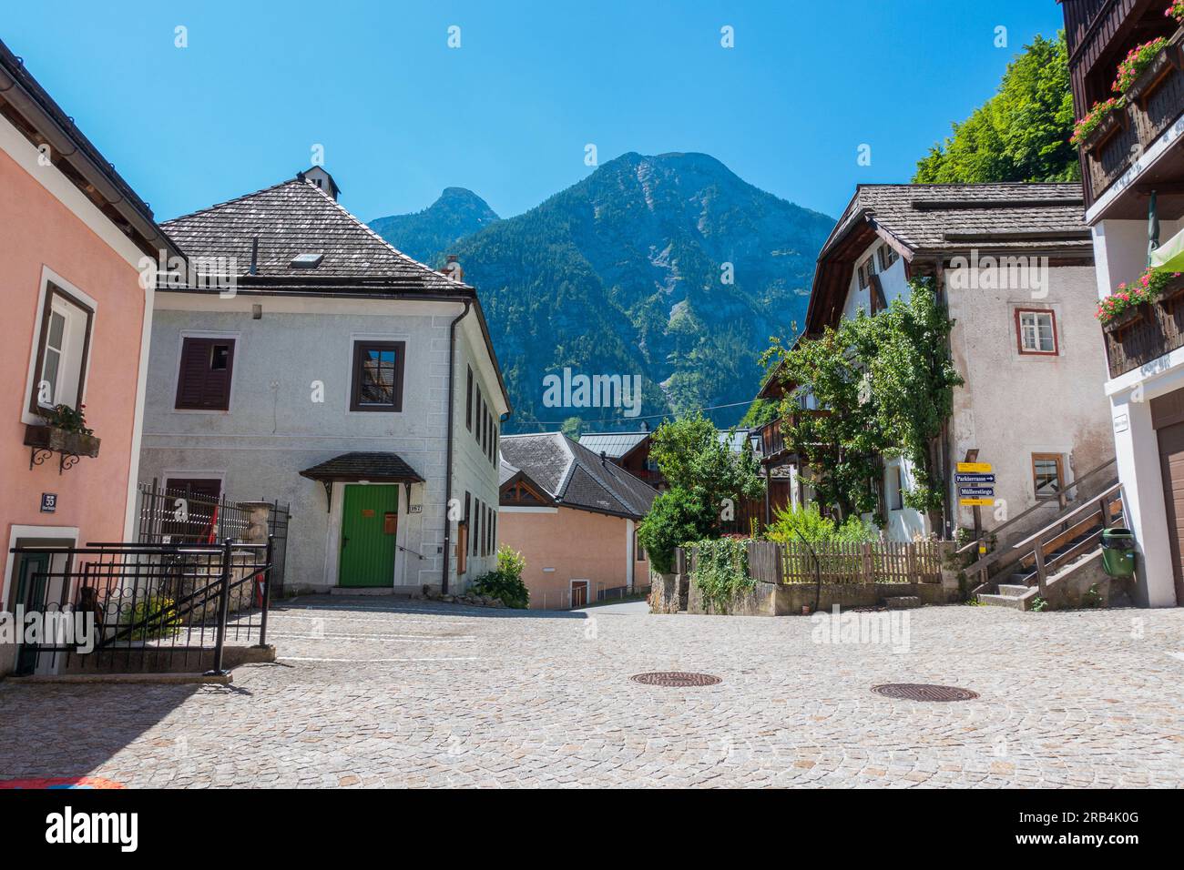 The Hallstatt town, June 29, 2023. (CTK Photo/Libor Sojka Stock Photo ...