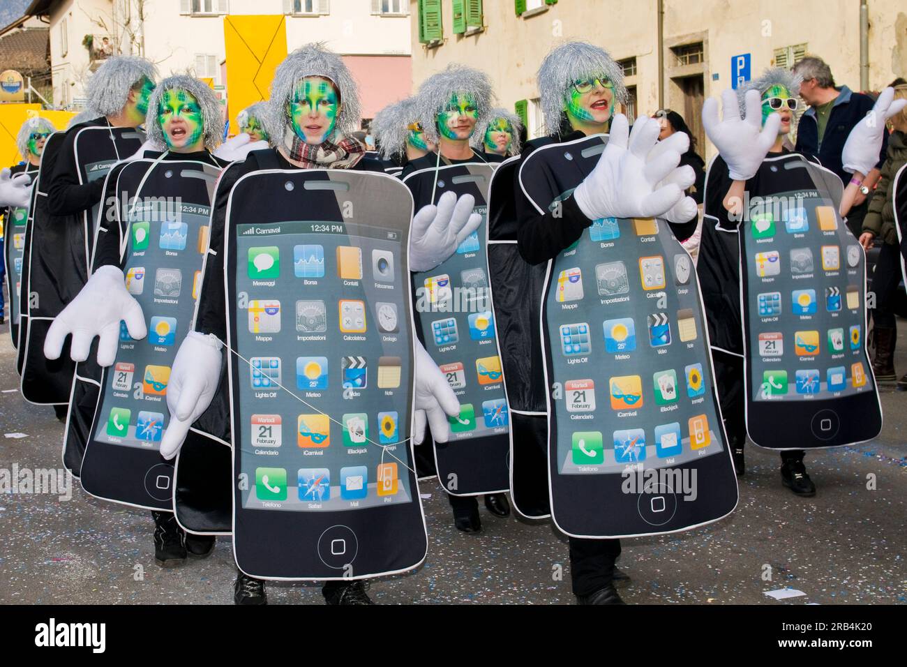 Biasca carnival. Canton Ticino. Switzerland Stock Photo - Alamy