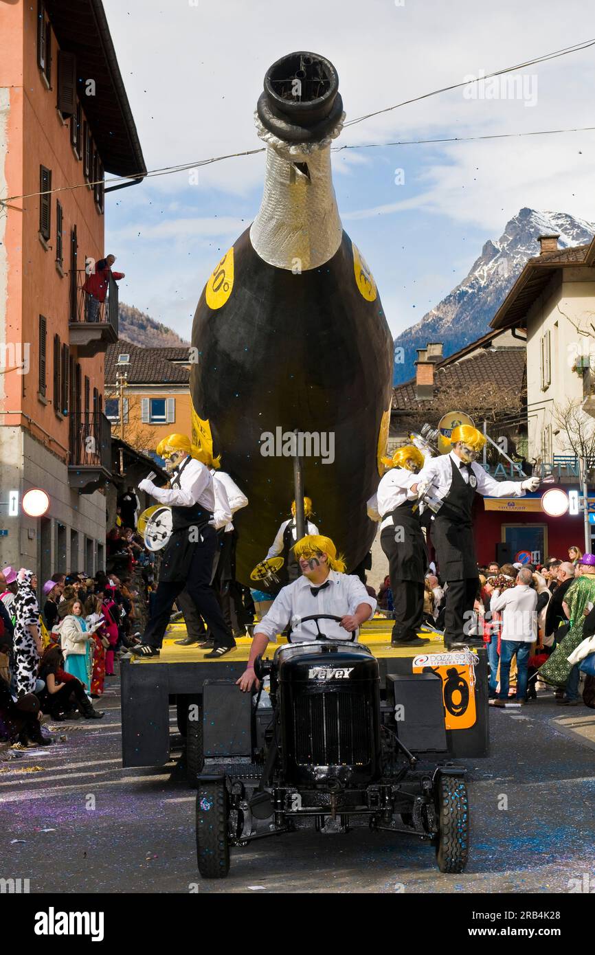 Biasca carnival. Canton Ticino. Switzerland Stock Photo - Alamy