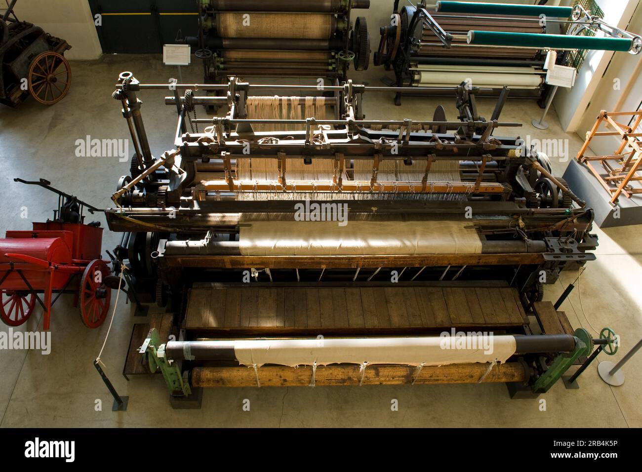 Textile museum. Busto Arsizio. Lombardy. Italy Stock Photo - Alamy