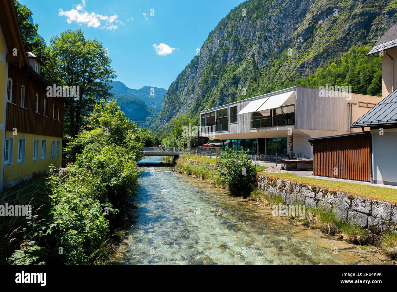 The Waldbach steam in Hallstatt, June 29, 2023. (CTK Photo/Libor Sojka ...