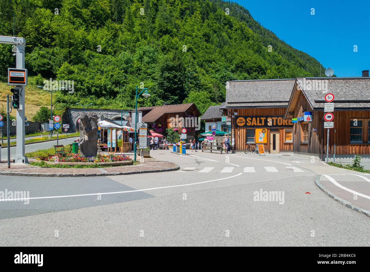 The Hallstatt town, June 29, 2023. (CTK Photo/Libor Sojka Stock Photo ...