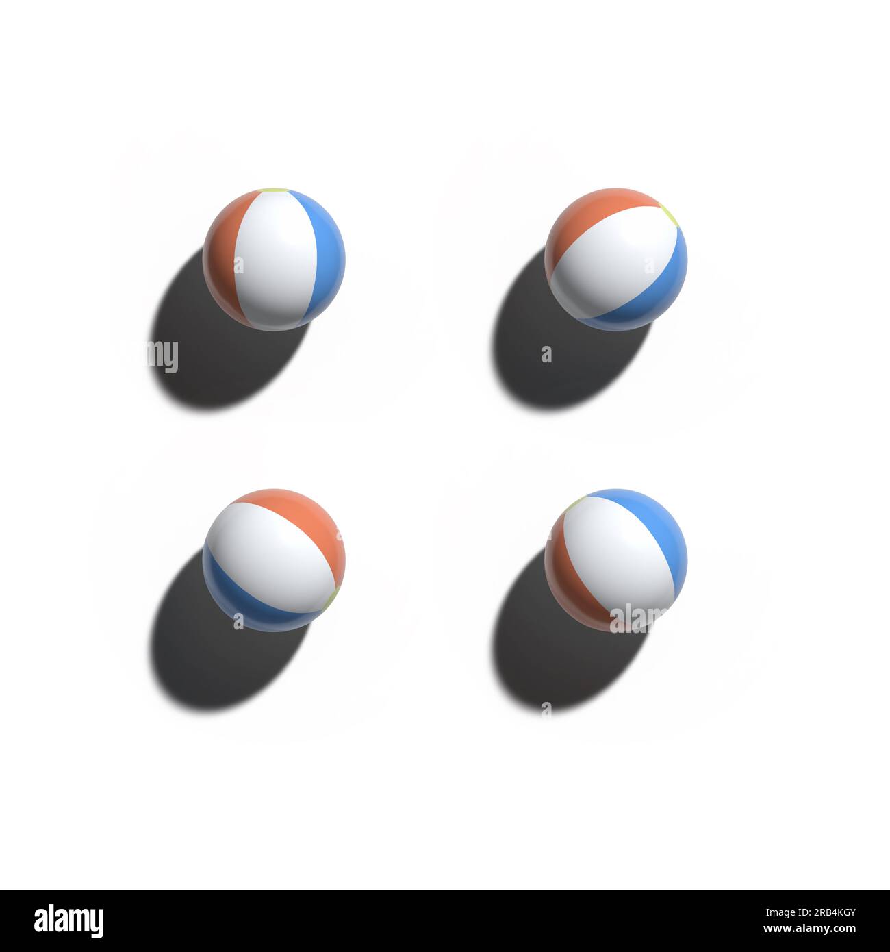 3d rendering blue ball Cut Out Stock Images & Pictures - Alamy