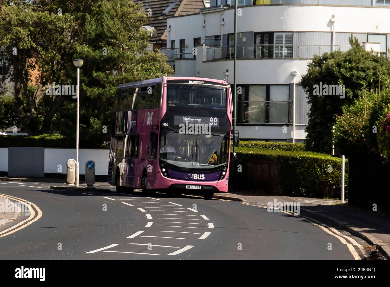 Bournemouth bus services hi-res stock photography and images - Alamy