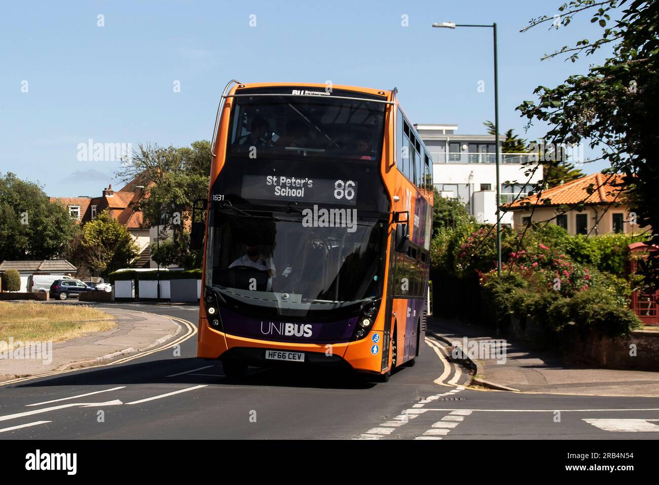 Morebus bus company Bournemouth, Southborne and Hengistbury Head Stock ...