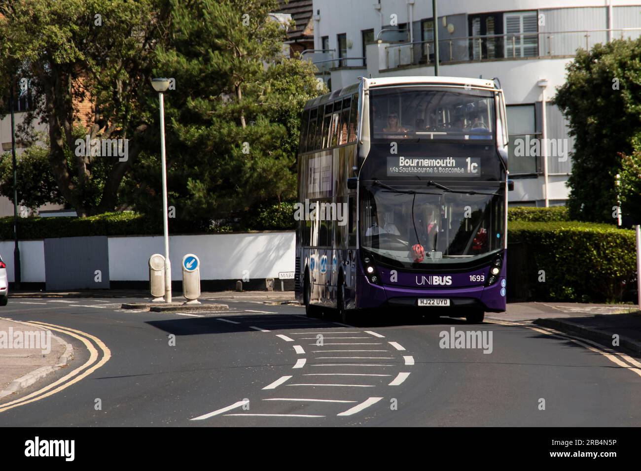 Morebus bus company Bournemouth, photographs taken at Southborne and ...