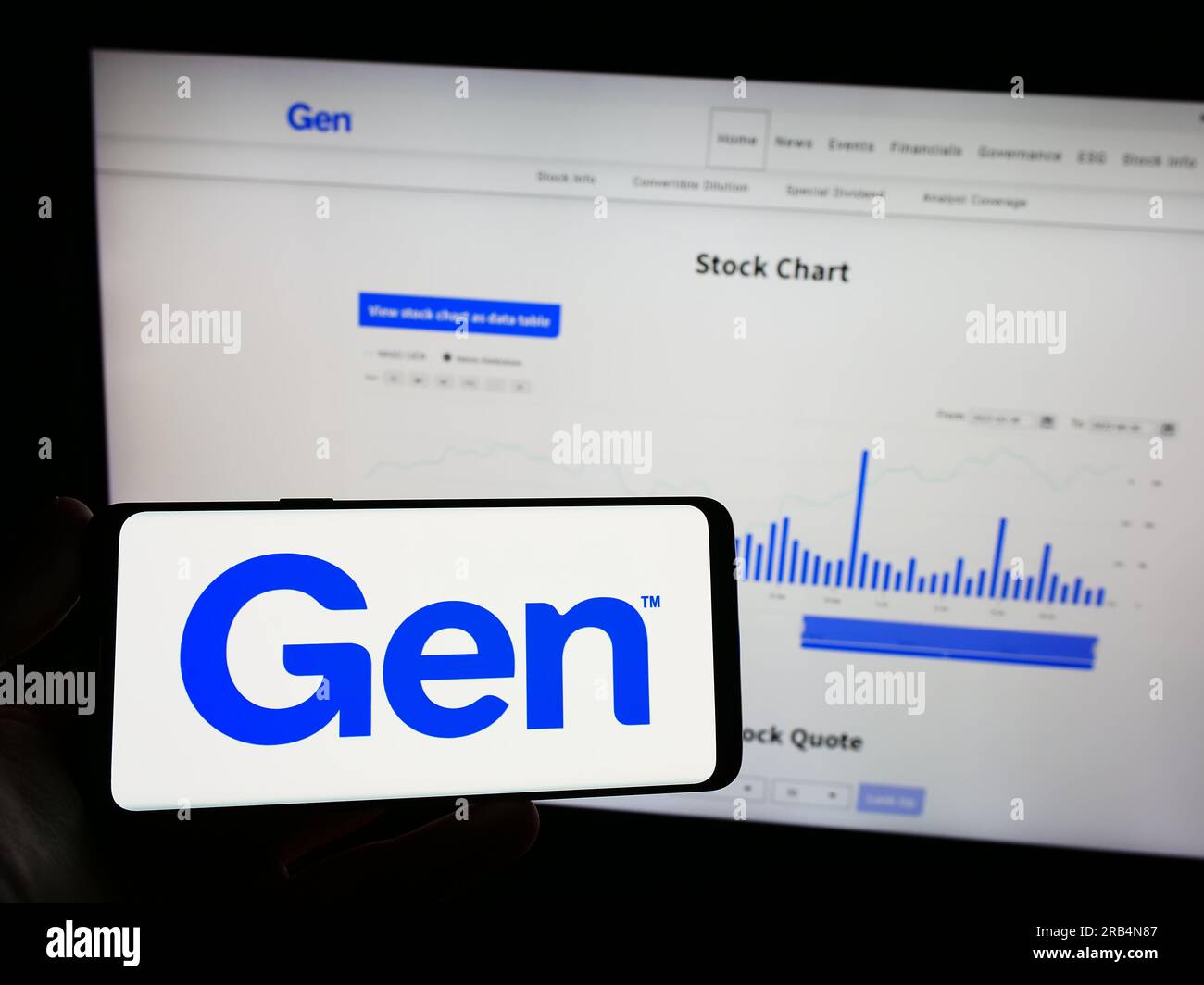Gen logo hi-res stock photography and images - Alamy