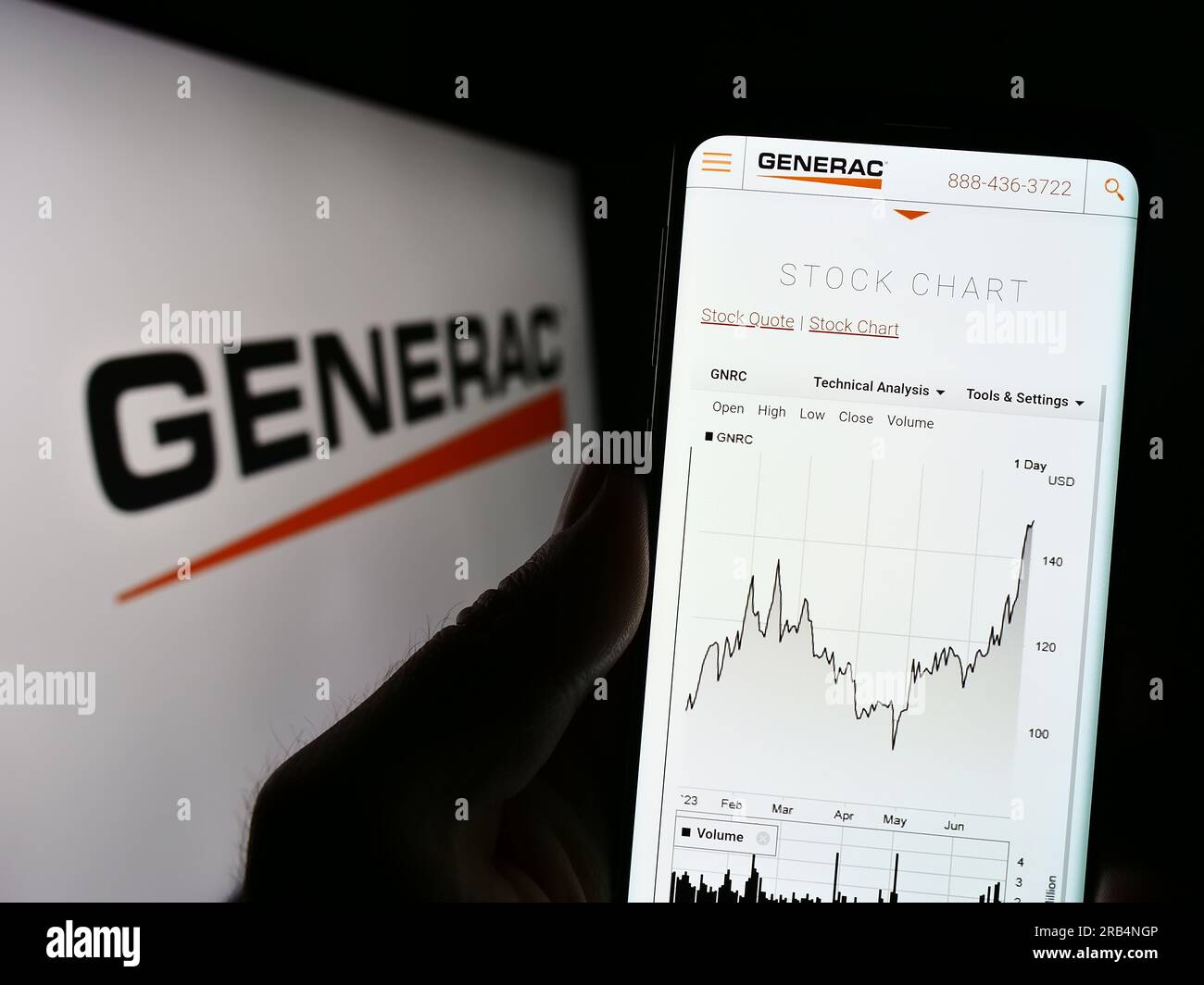 Generac logo hi-res stock photography and images - Alamy