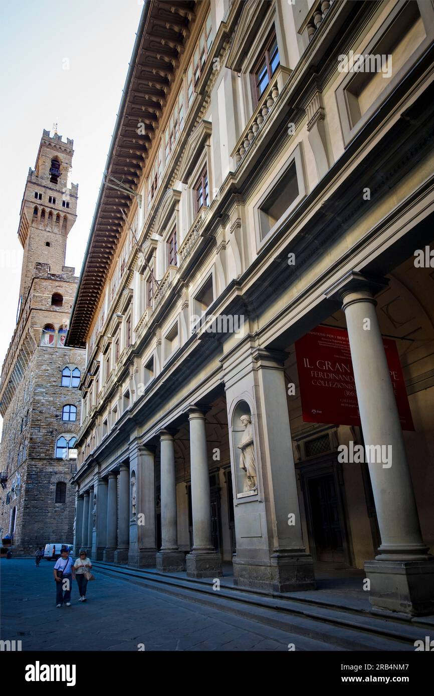 The palazzo degli uffizi hi-res stock photography and images - Alamy
