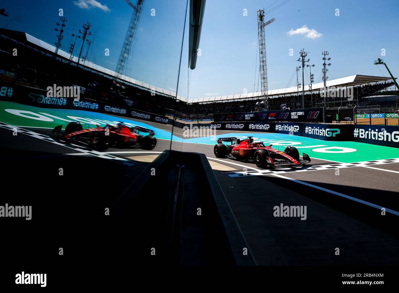 Silverstone, Royaume Uni. 07th July, 2023. 16 LECLERC Charles (mco ...