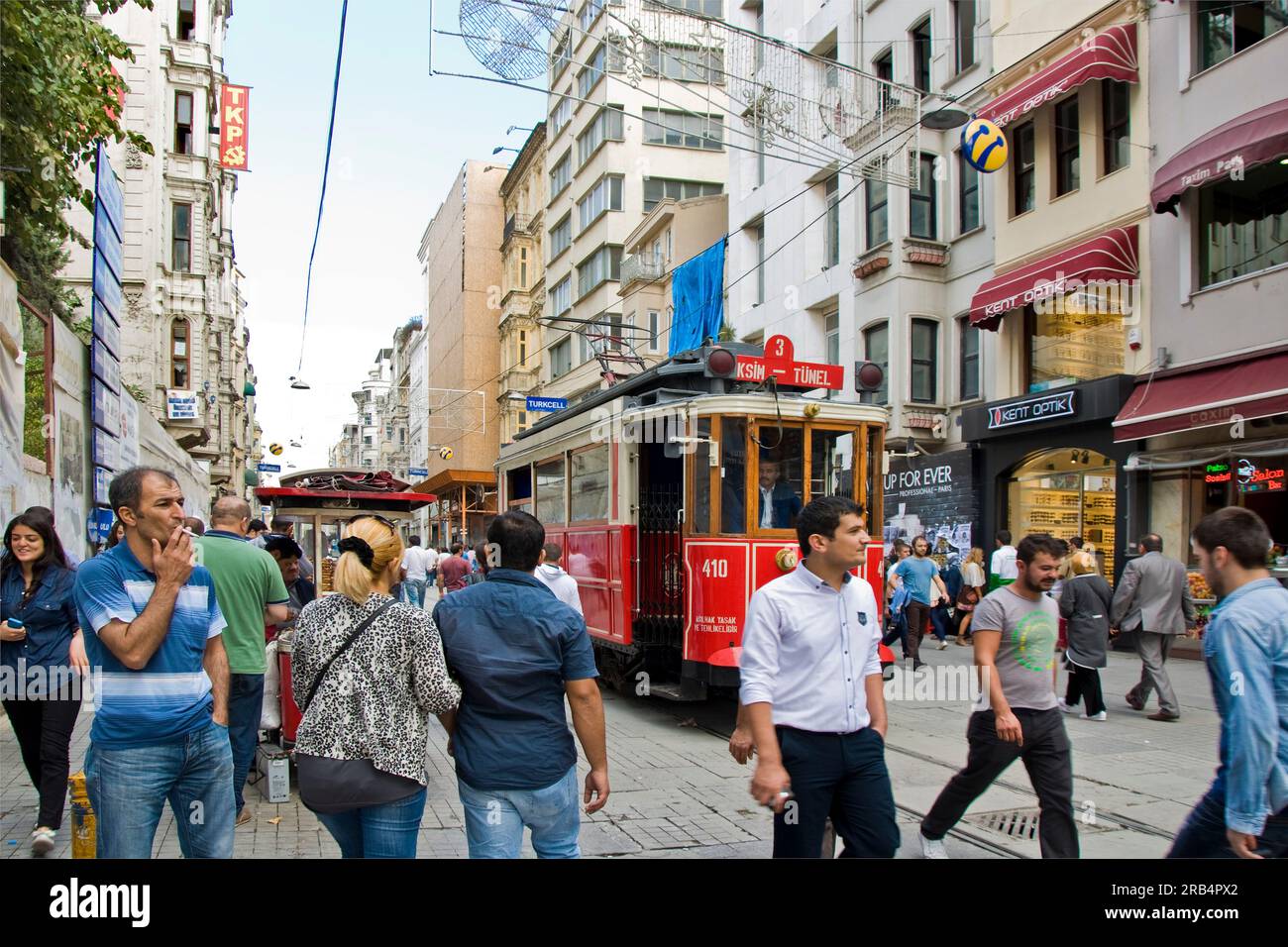 Istiklal caddesi. Istanbul. Turkey Stock Photo - Alamy