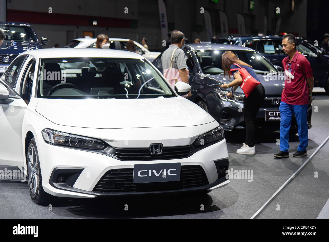 Honda booth hi-res stock photography and images - Alamy