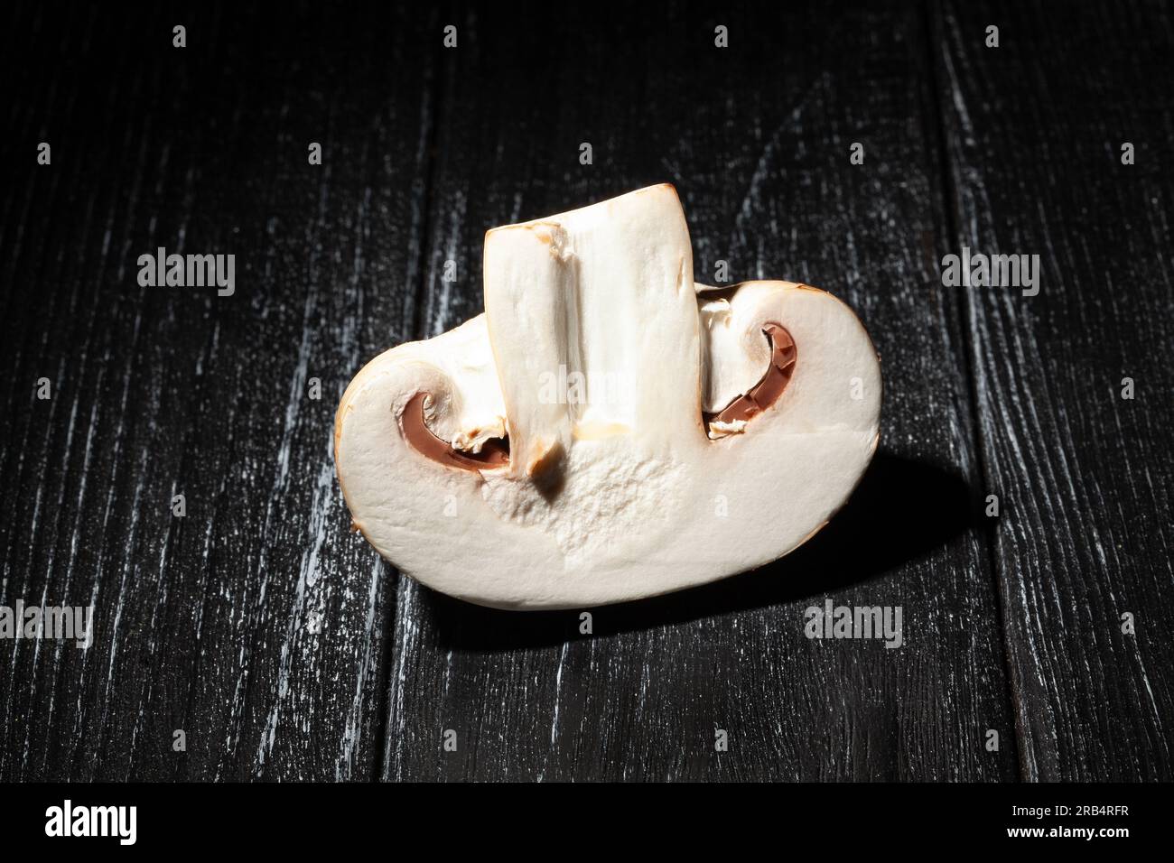 Raw champignon mushroom slices hi-res stock photography and images - Alamy