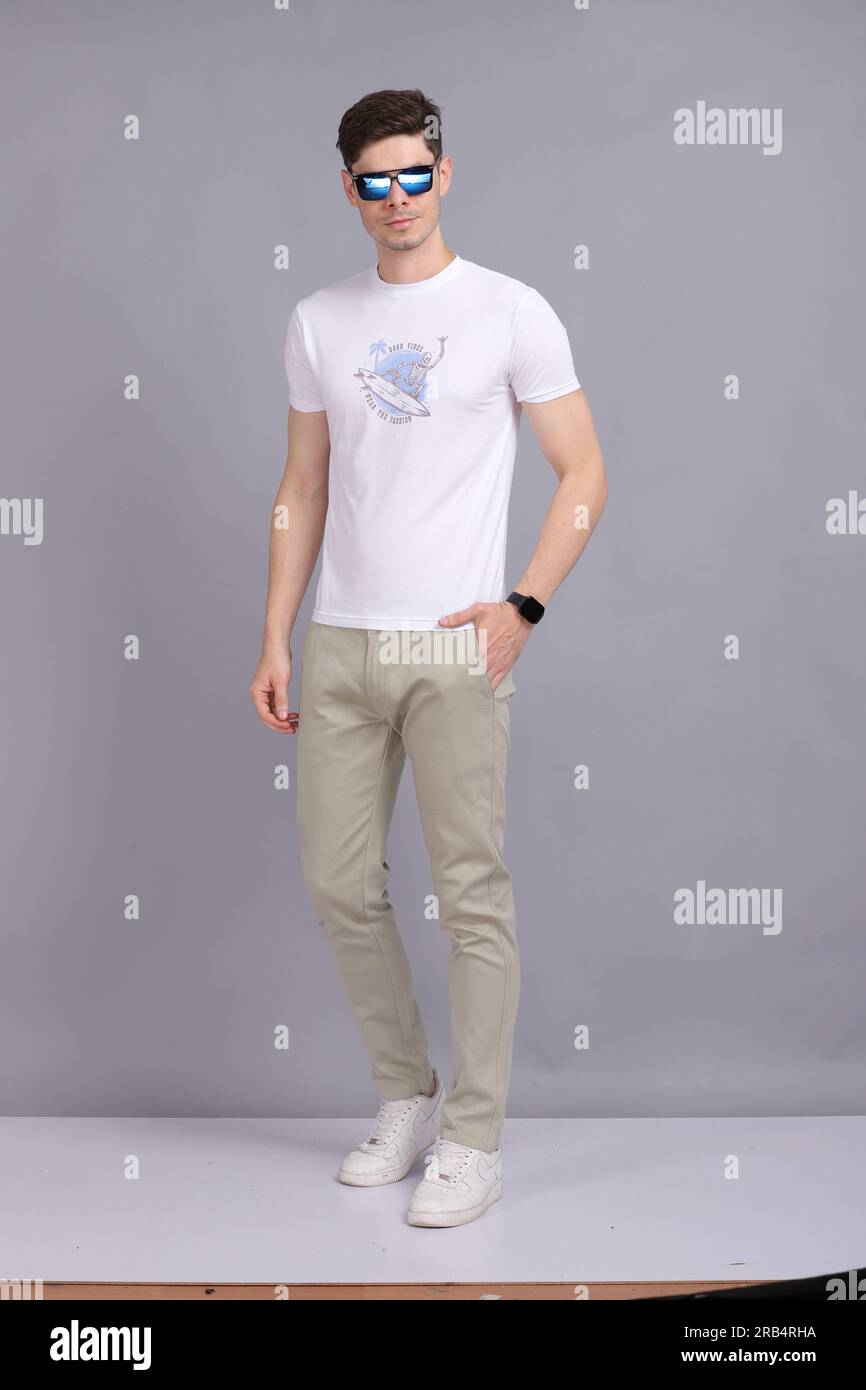 Male model displaying custom fashion hi-res stock photography and ...