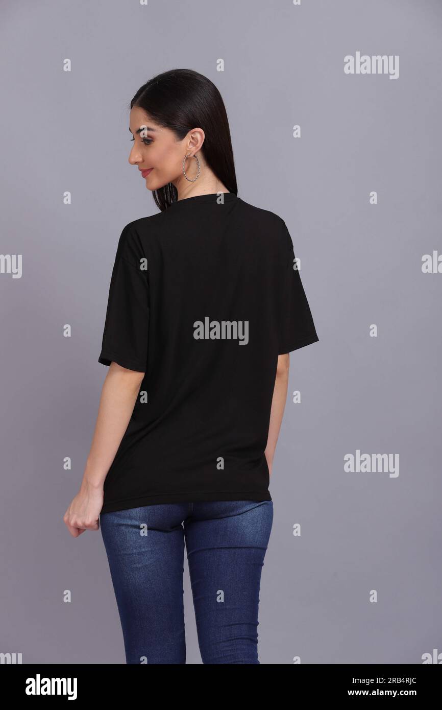 Statement t shirt model hi-res stock photography and images - Alamy