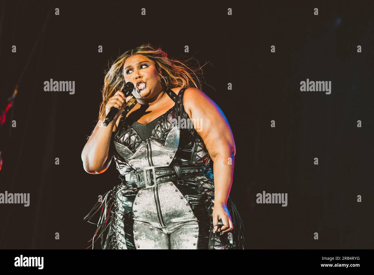 American pop singer Melissa Viviane Jefferson better known as Lizzo ...