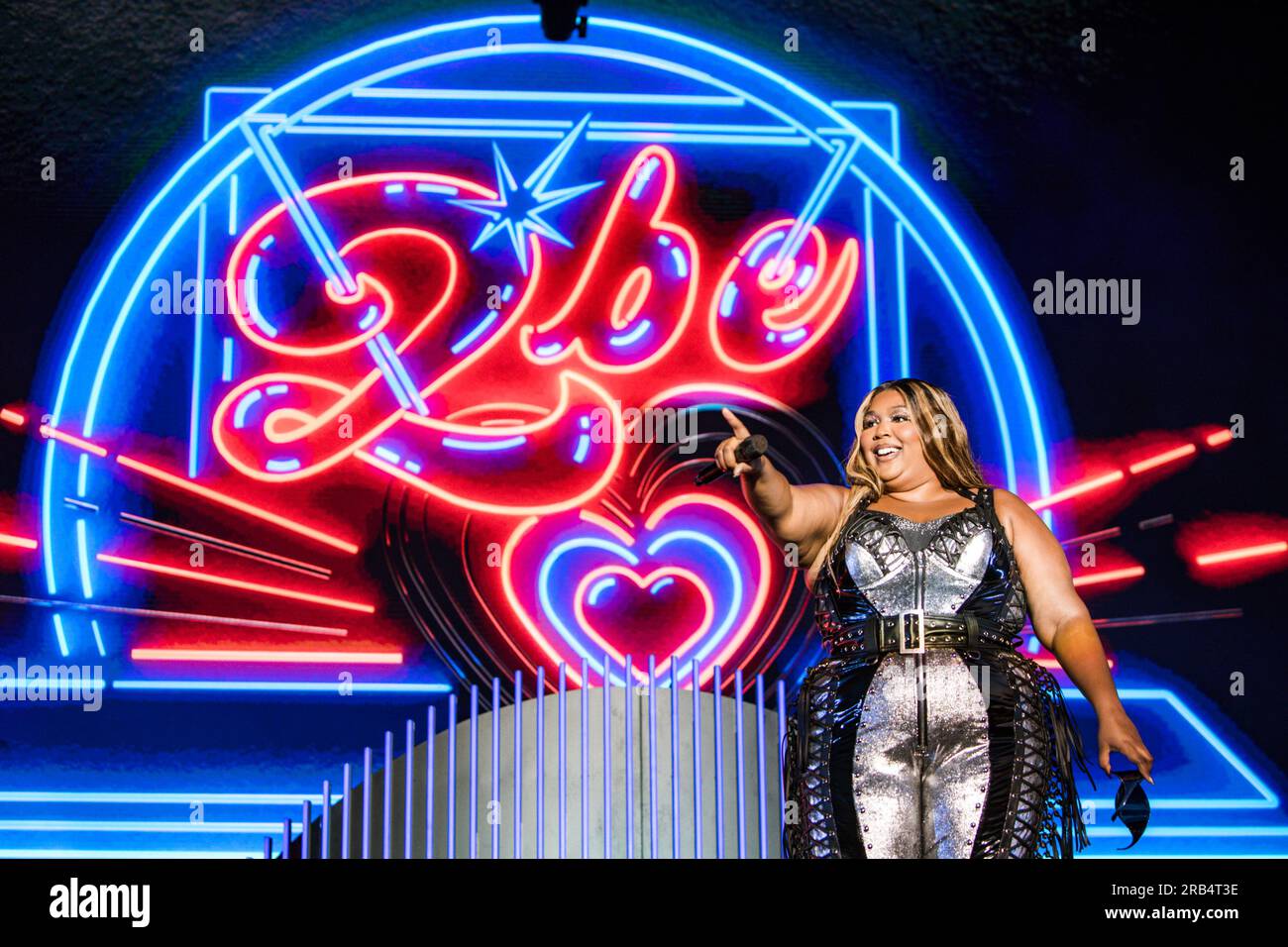 American pop singer Melissa Viviane Jefferson better known as Lizzo ...