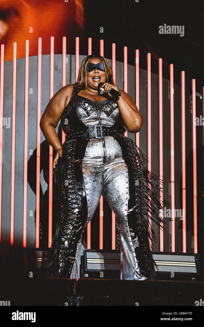 American pop singer Melissa Viviane Jefferson better known as Lizzo ...