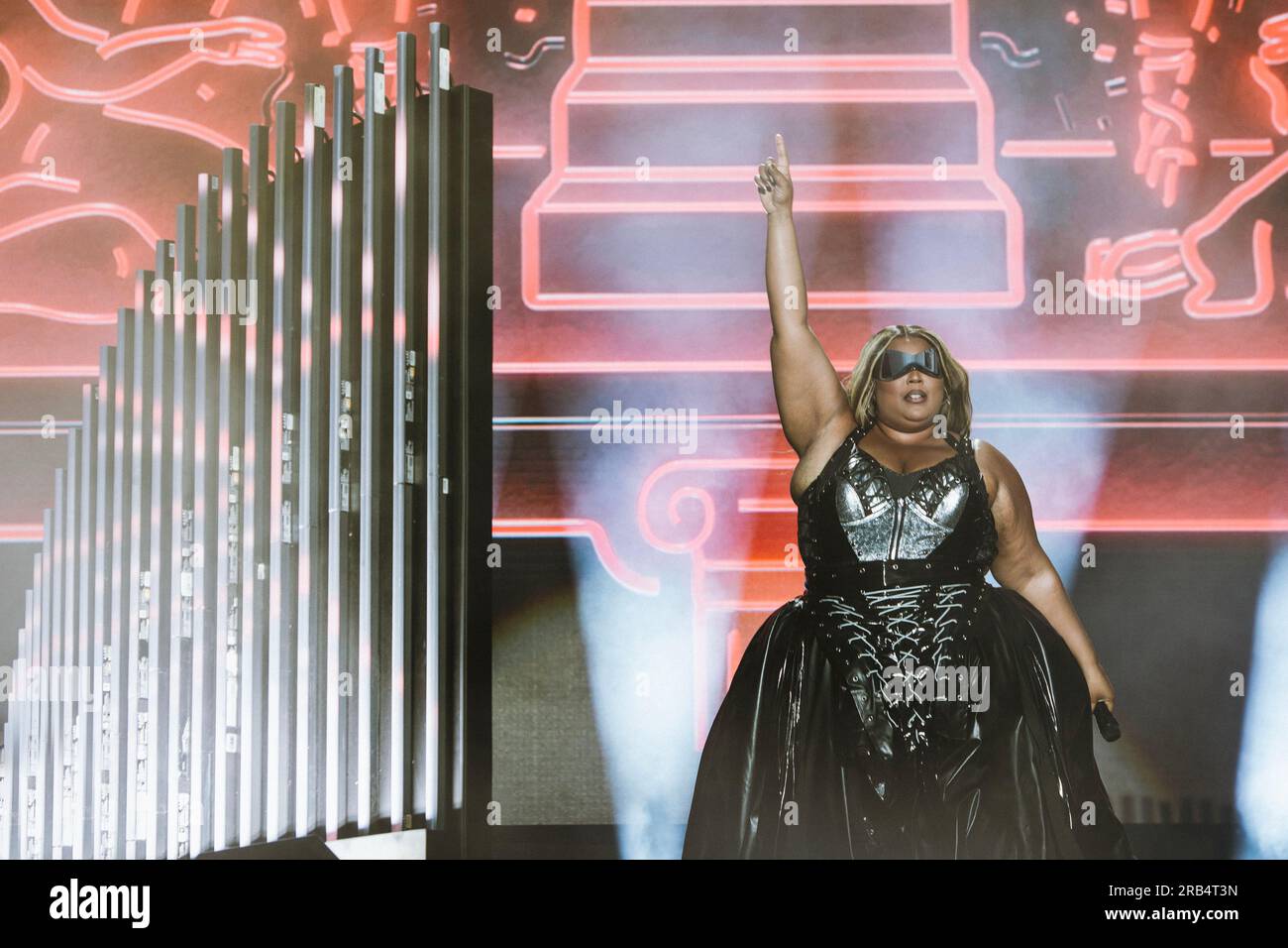 American pop singer Melissa Viviane Jefferson better known as Lizzo ...