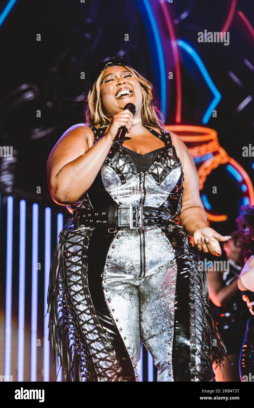 American pop singer Melissa Viviane Jefferson better known as Lizzo ...