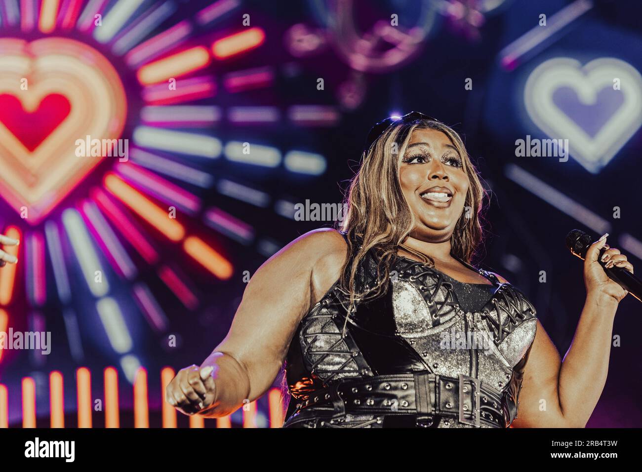 American pop singer Melissa Viviane Jefferson better known as Lizzo ...