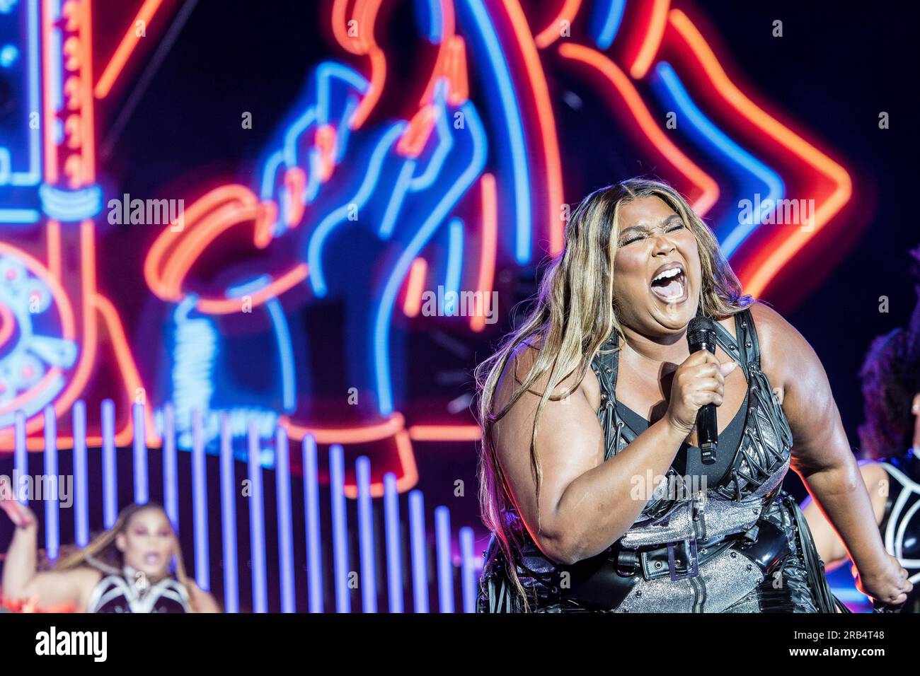 American pop singer Melissa Viviane Jefferson better known as Lizzo ...