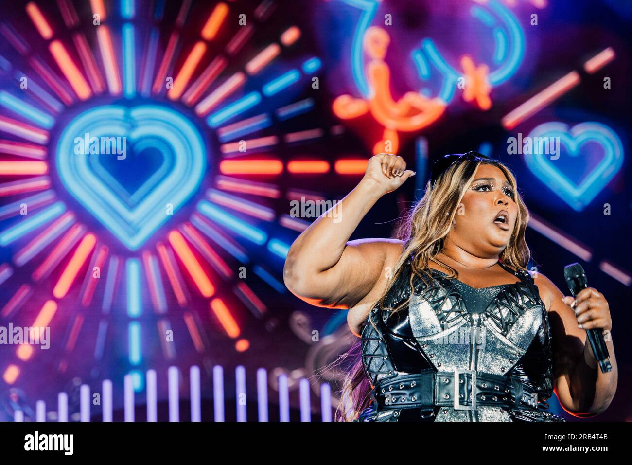 American pop singer Melissa Viviane Jefferson better known as Lizzo ...