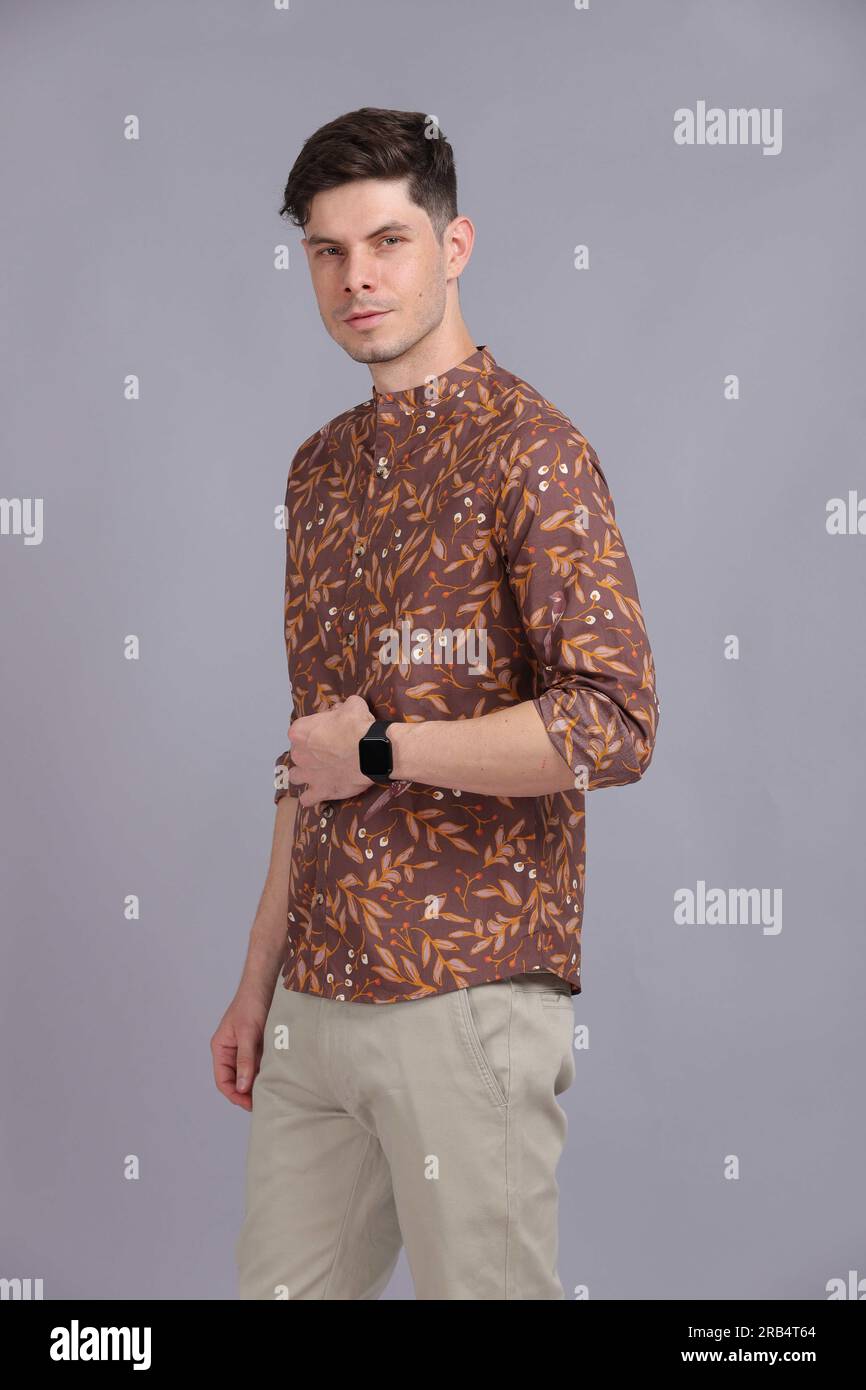 Male model displaying custom fashion hi-res stock photography and ...