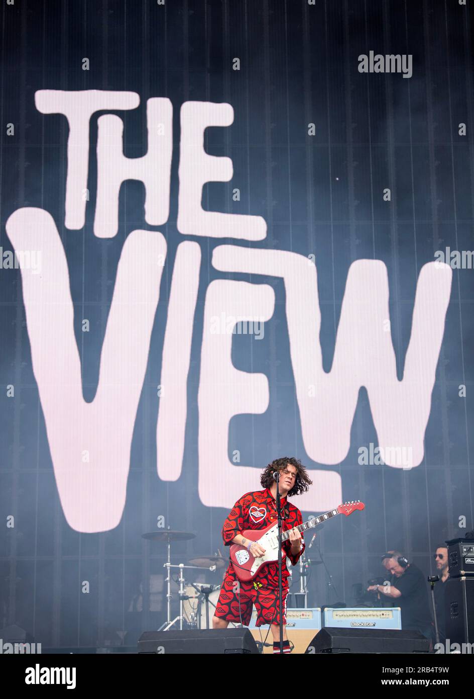 The View performing on the main stage at the TRNSMT Festival at Glasgow ...