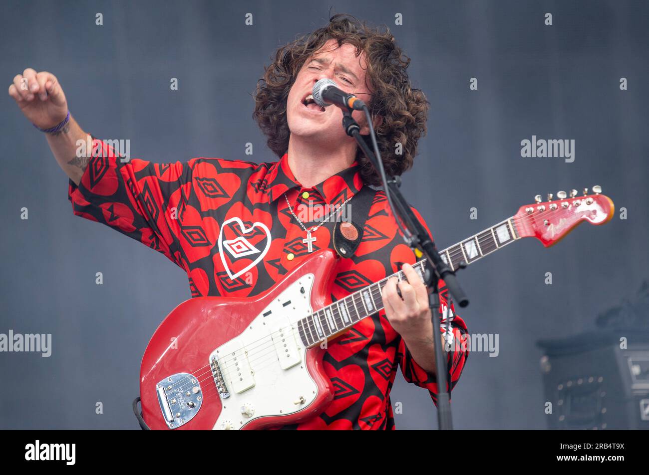 The View performing on the main stage at the TRNSMT Festival at Glasgow ...