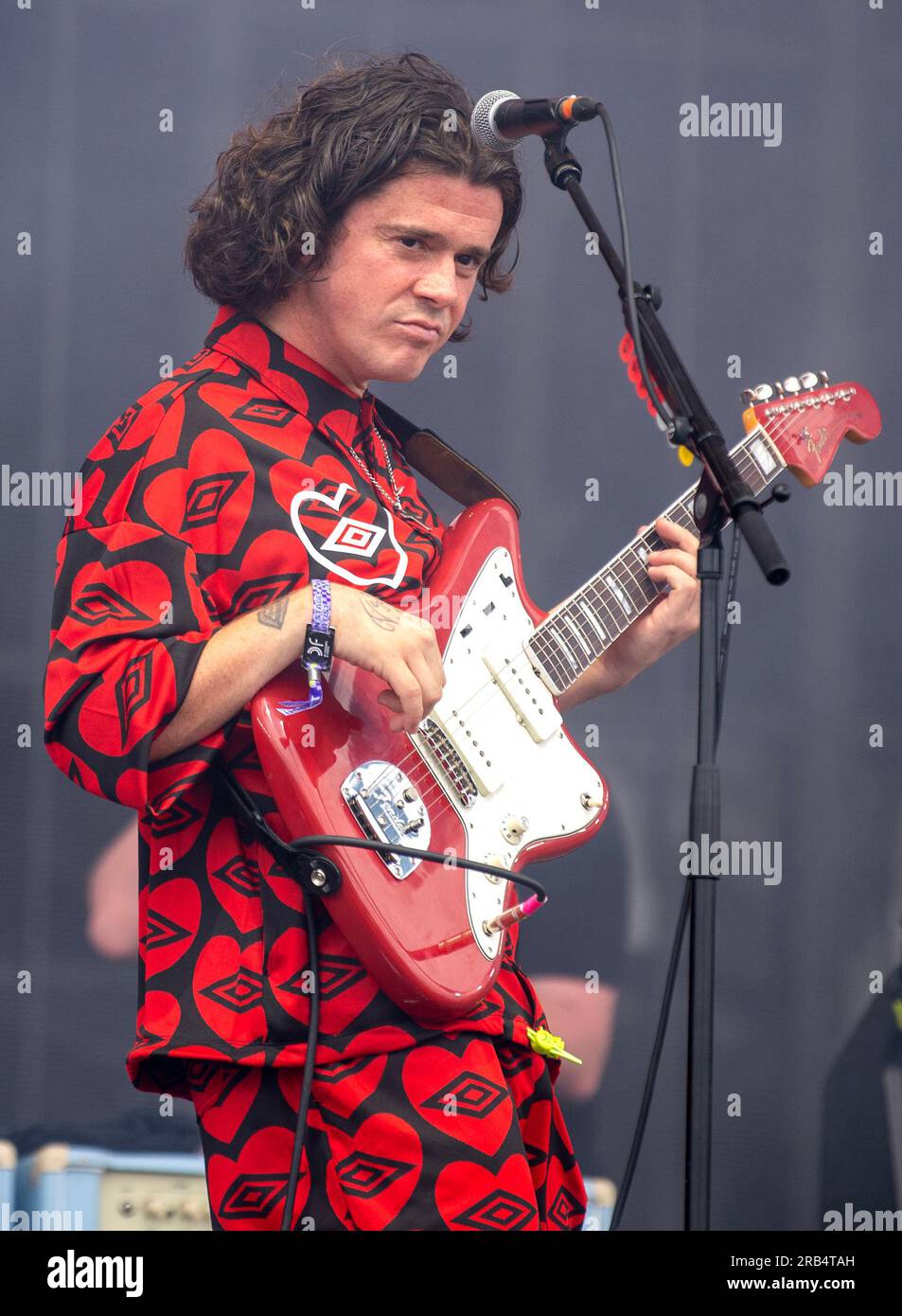 The View performing on the main stage at the TRNSMT Festival at Glasgow ...