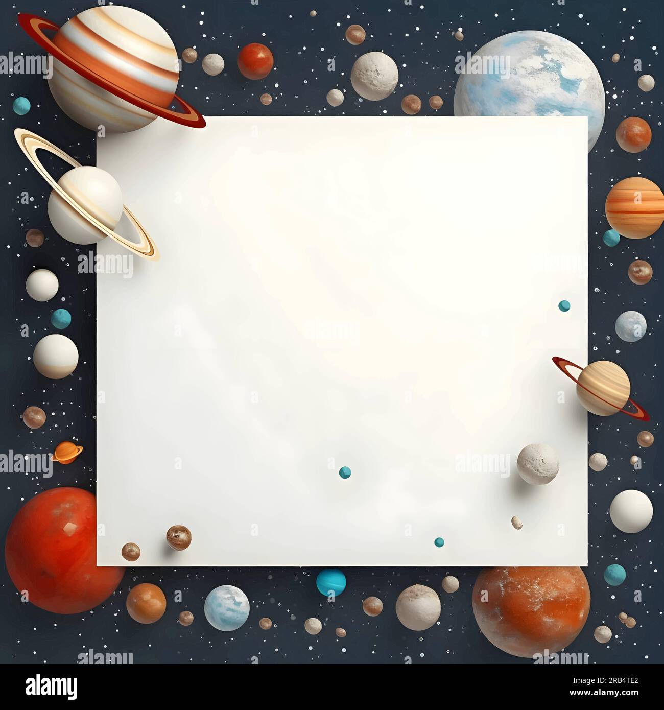 Planets Page Border