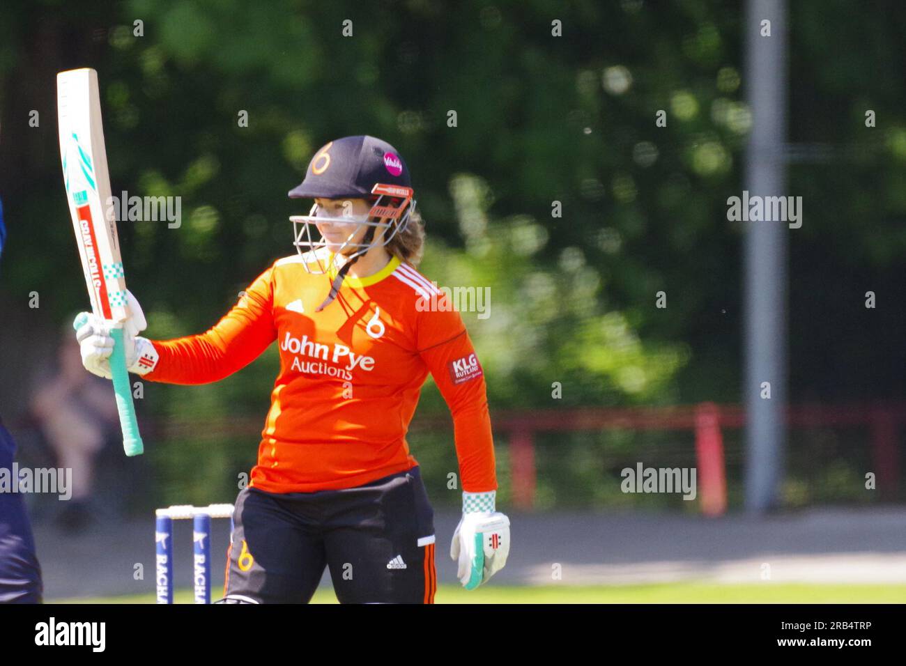 Sport cricket raising bat batting hi-res stock photography and images ...