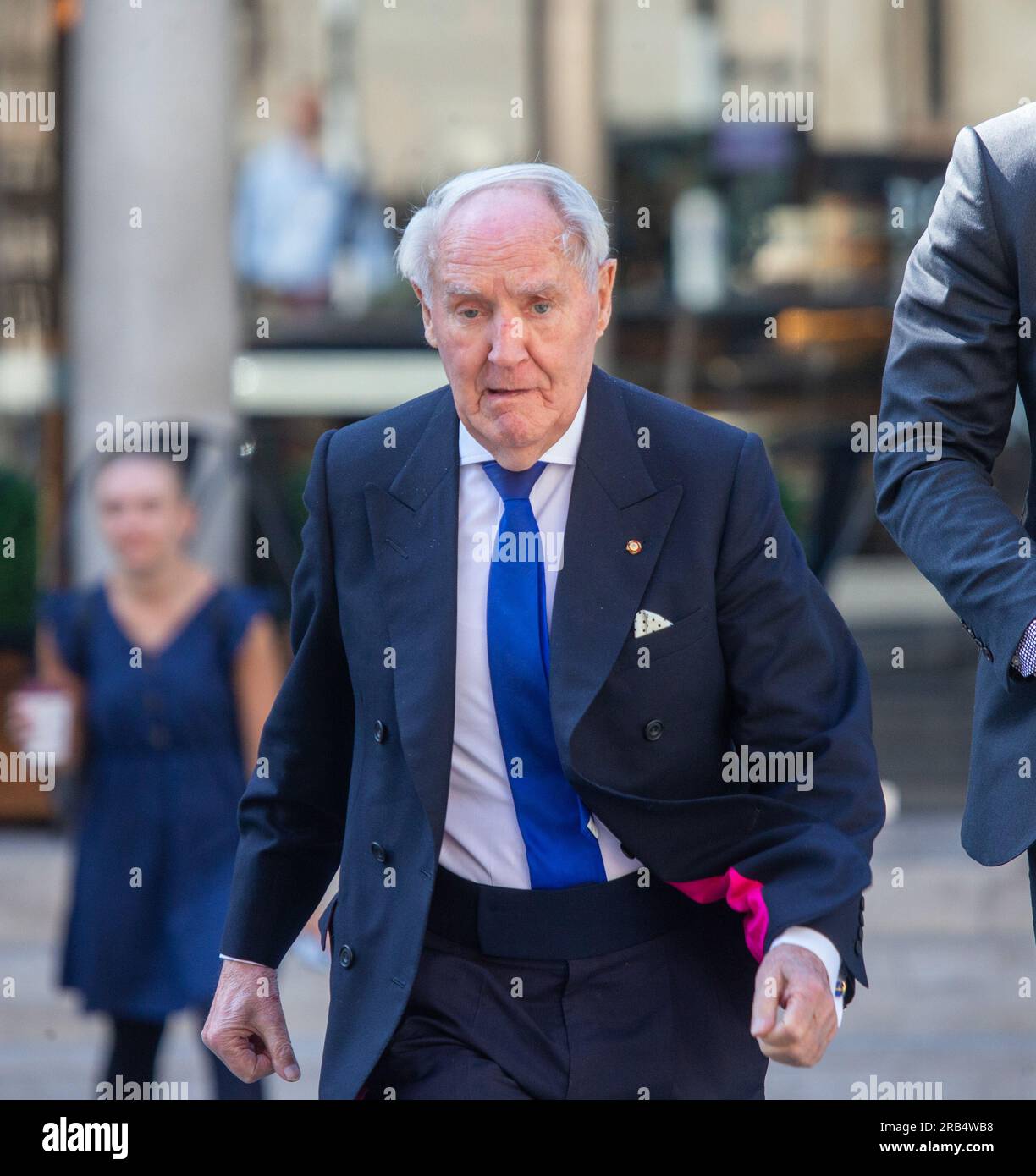 London, England, UK. 7th July, 2023. British billionaire Sir FREDERICK ...