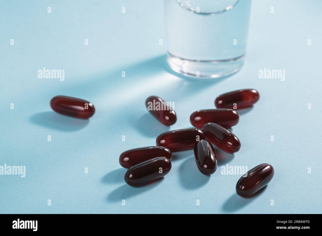 Lecithin softgel capsules in hi-res stock photography and images - Alamy