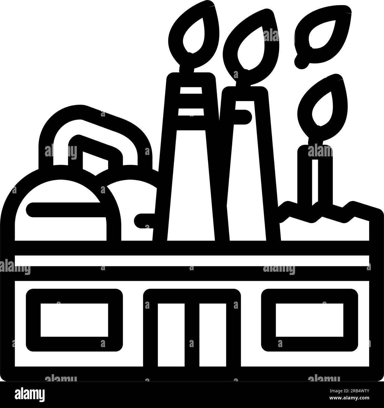 environmental compliance line icon vector illustration Stock Vector ...